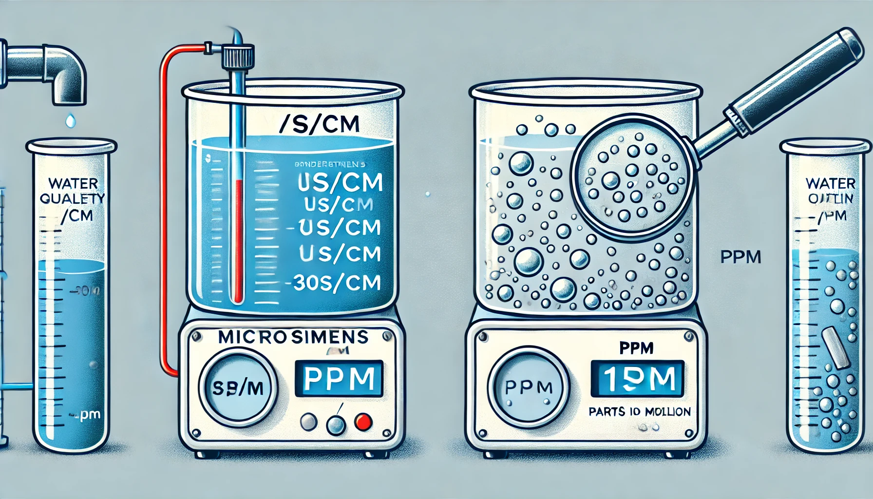 Microsiemens (µS/cm) ou ppm ? Comprendre la Qualité de l'Eau pour un ...